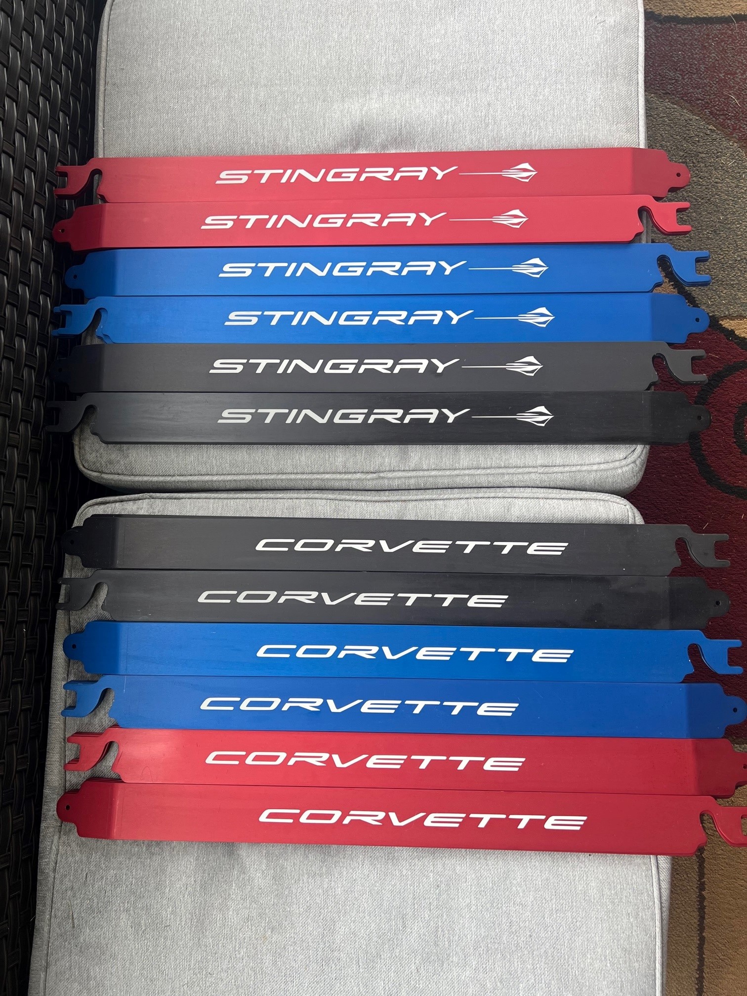1997 2023 C8c7c6c5 Corvette Car Show Door Prop Bars Corvetteforum Chevrolet Corvette